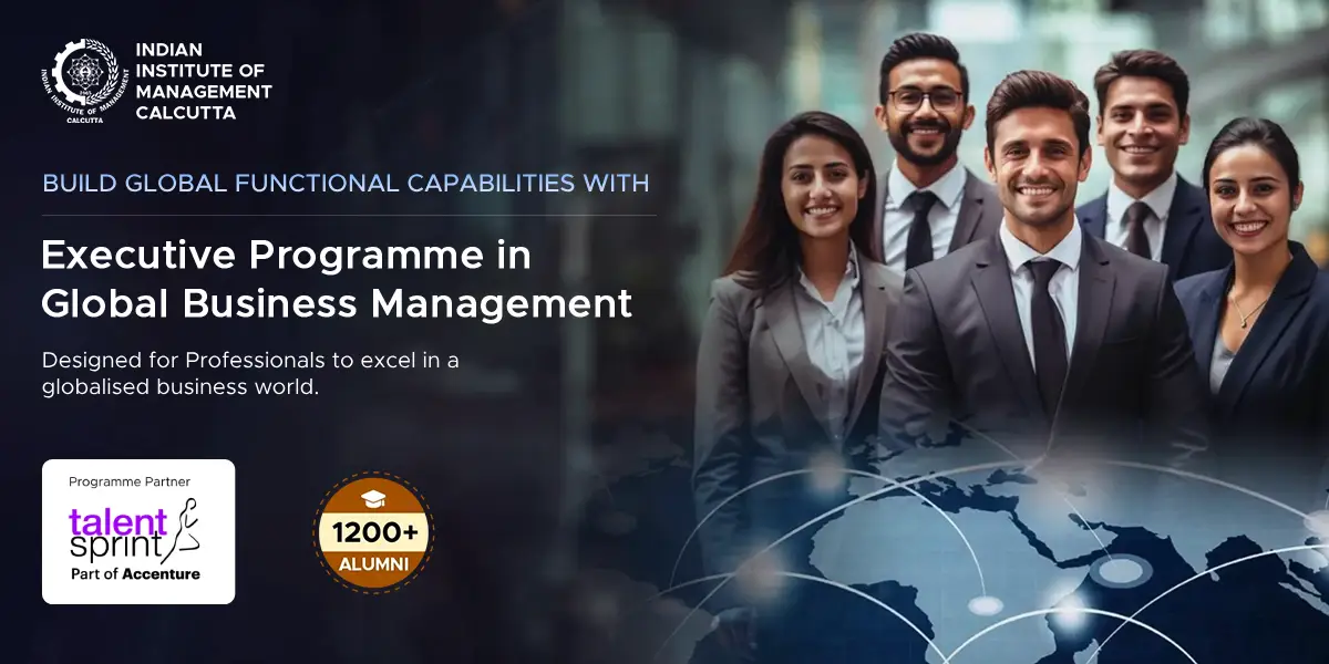 Global Business Management Course | IIM Calcutta